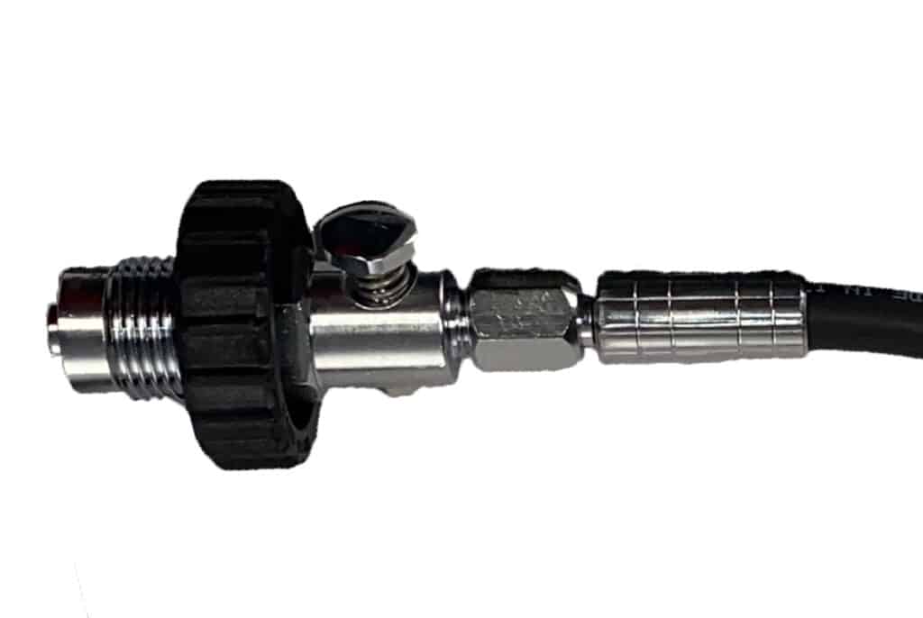 Decanting Hose DIN, 300 Bar / 4300 PSI with metric gauge – BtS / OMS